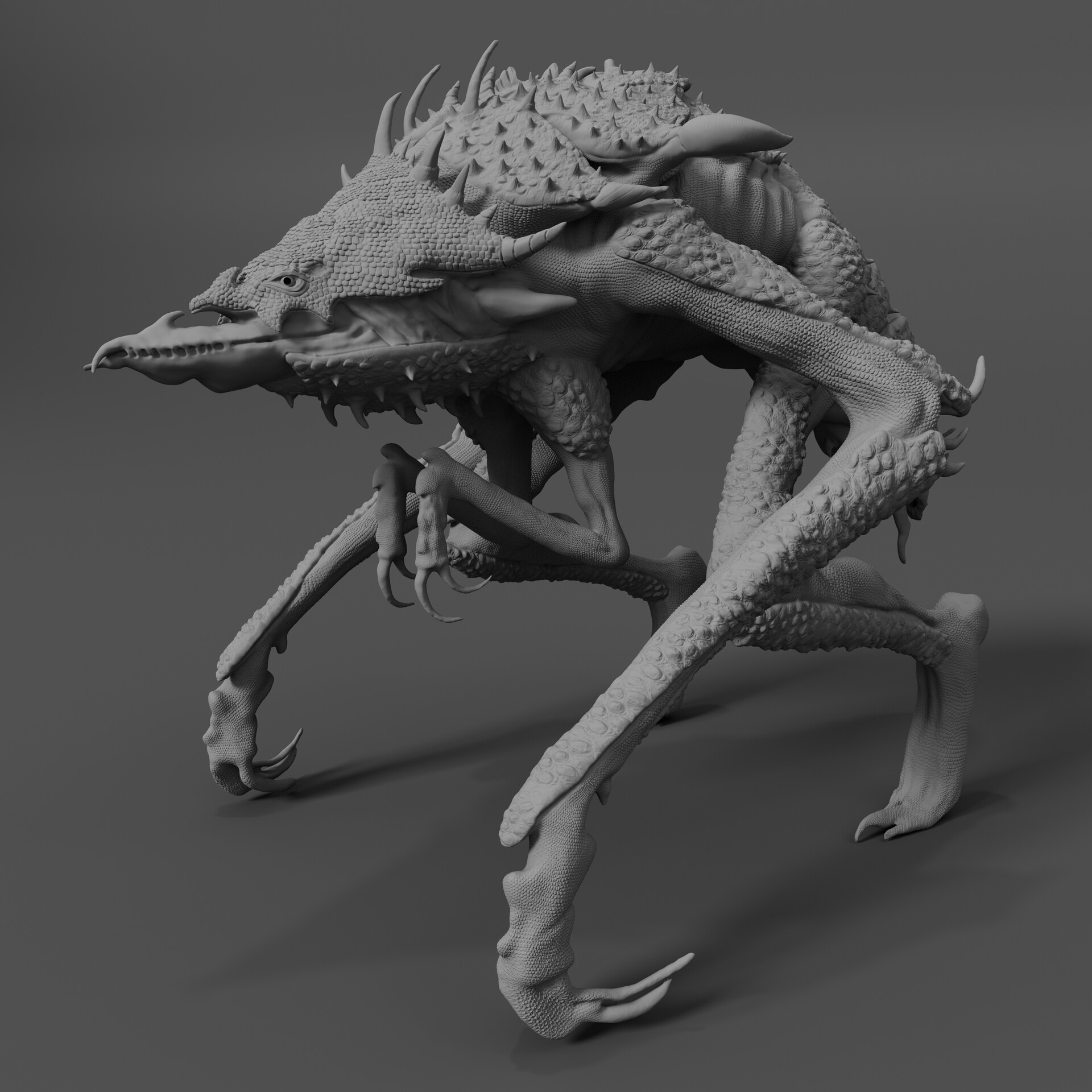 ArtStation - Creature Sculpt