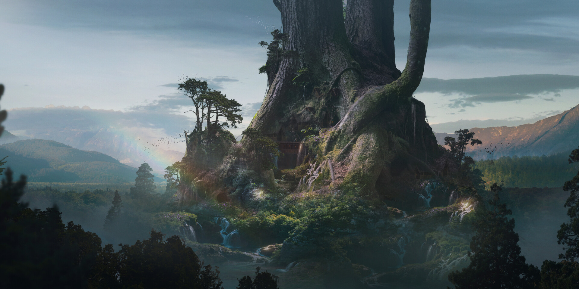 ArtStation - Elven kingdom