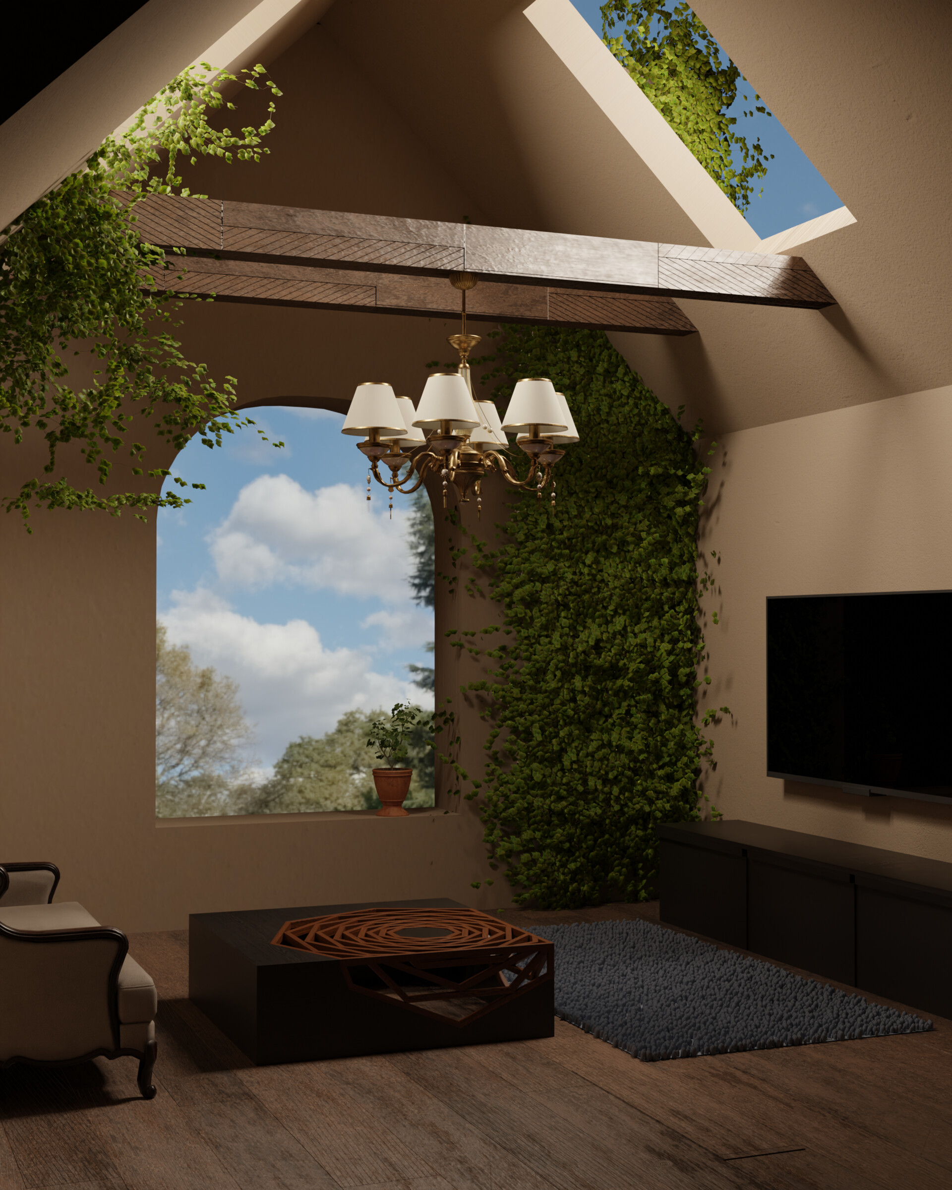 ArtStation - 3D Room Visualization