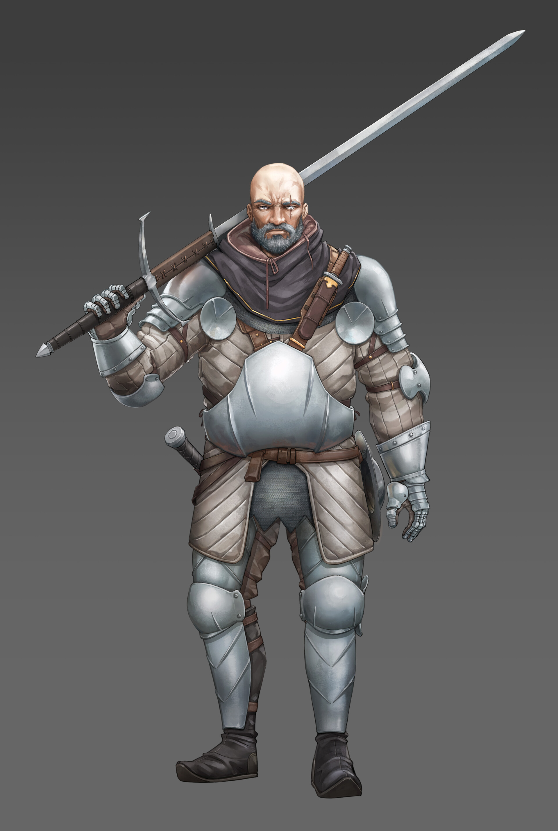 ArtStation - Old warrior