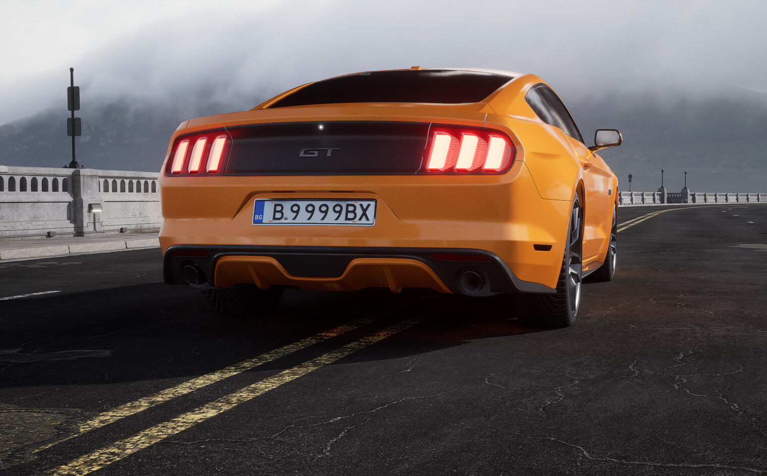 ArtStation - Ford Mustang UE5