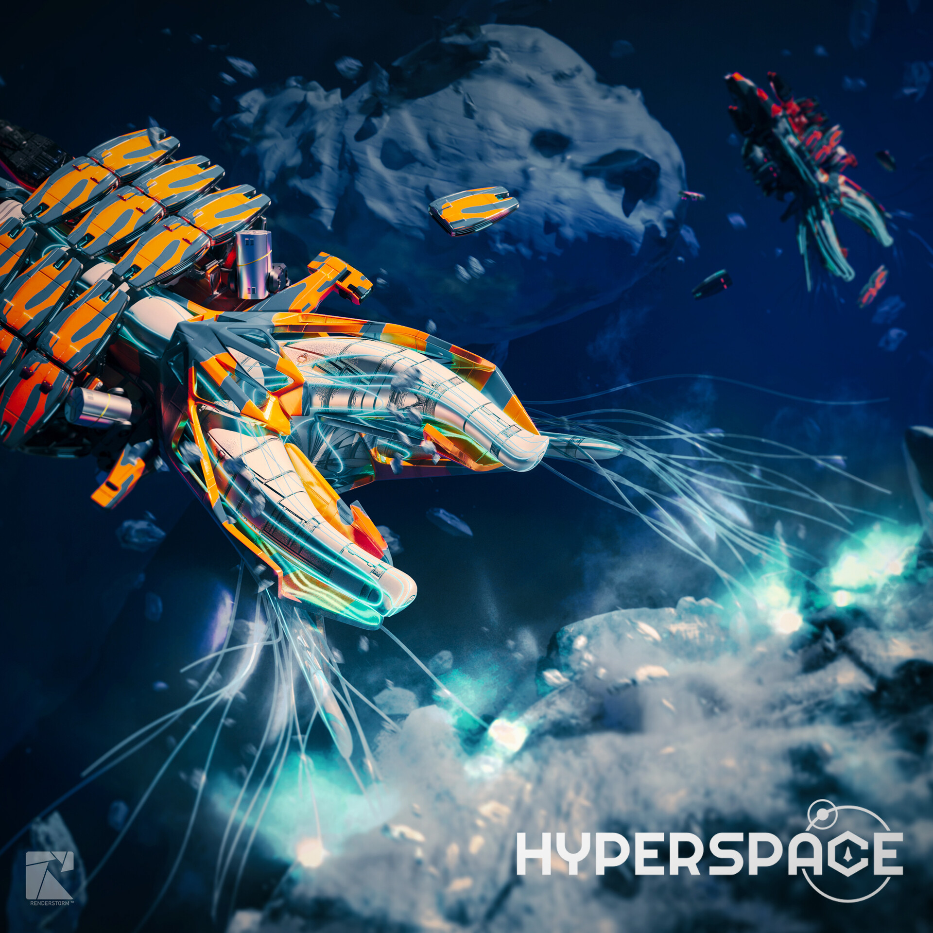 ArtStation - Hyperspace - Spaceships