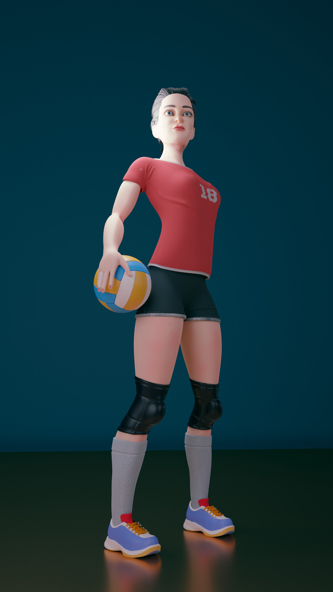 ArtStation - First attempt at making a human model.