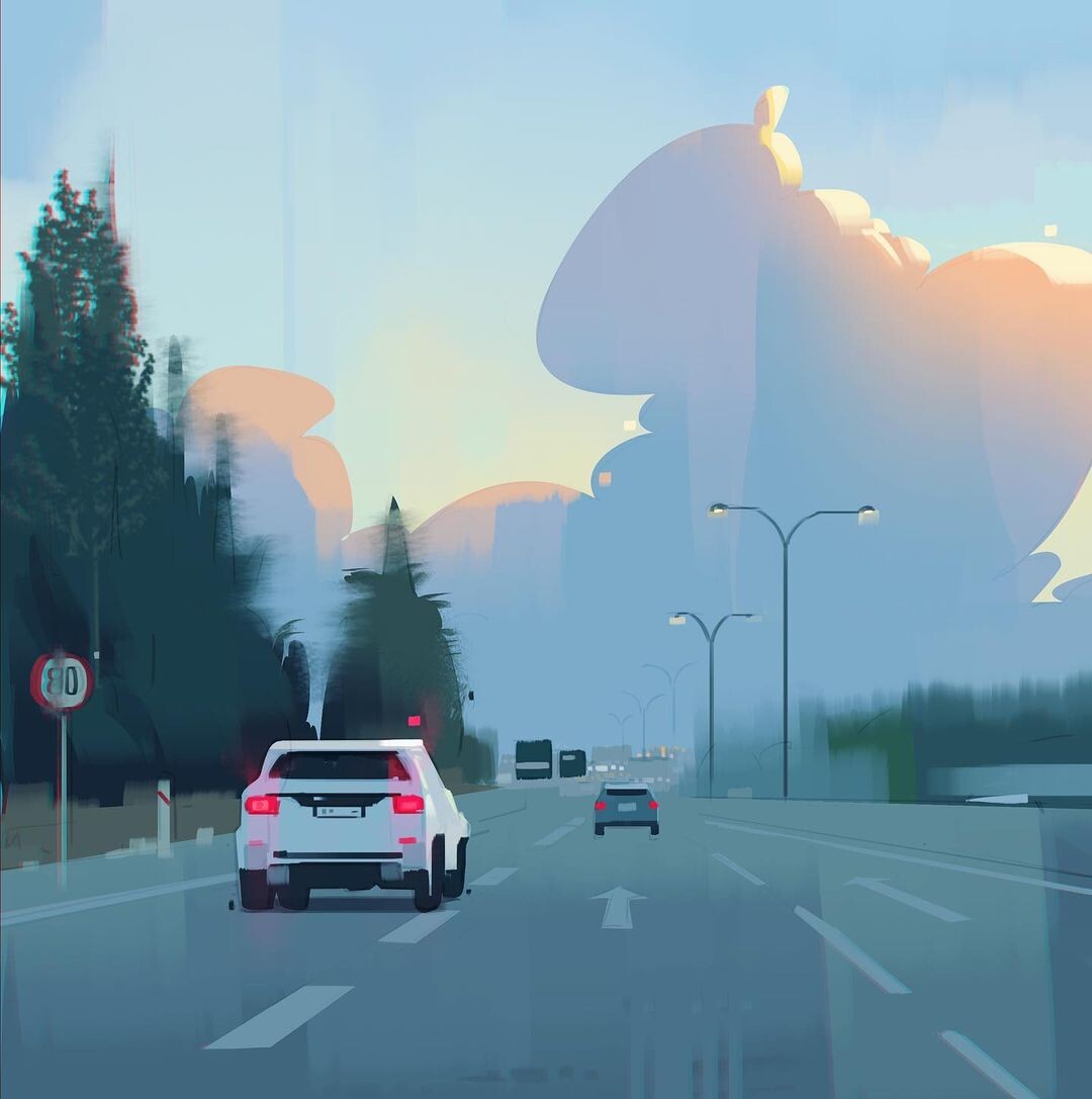 ArtStation - Cyprus Highway
