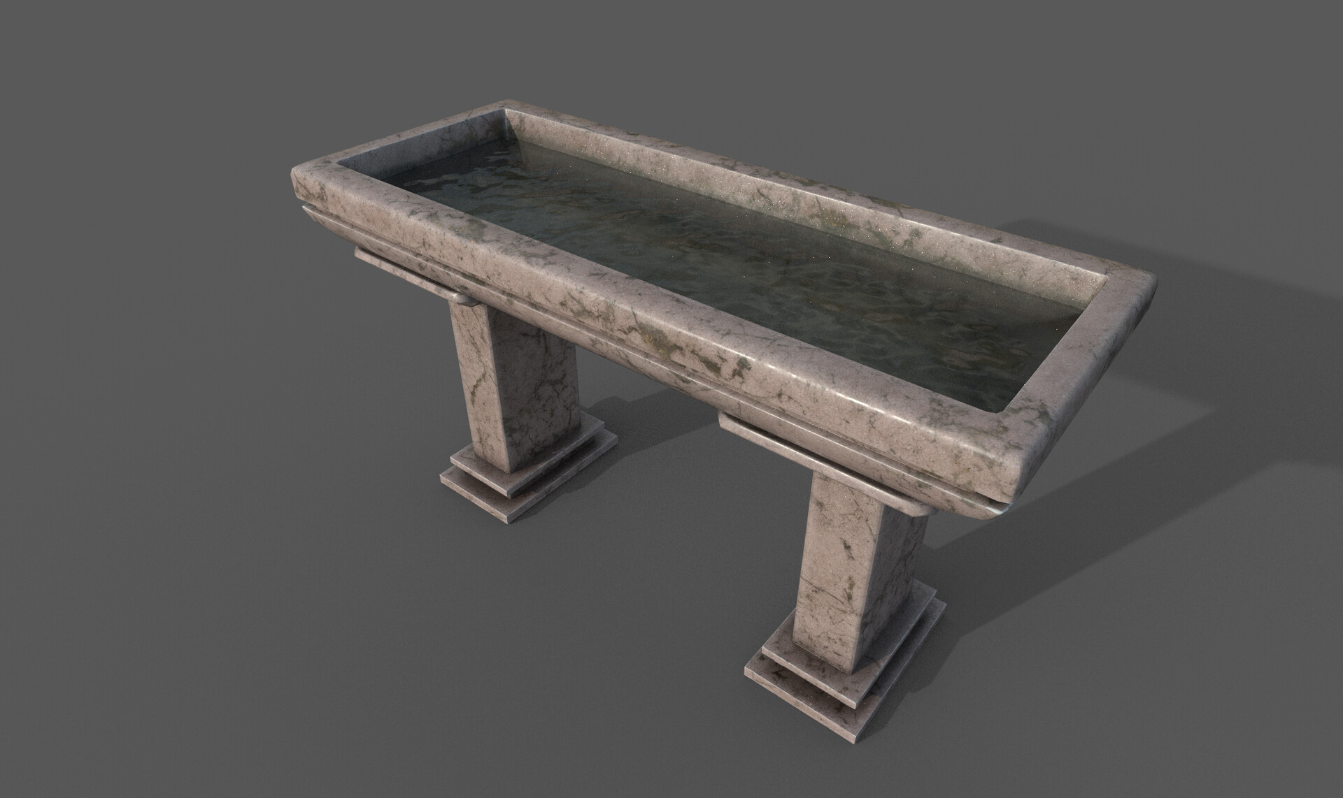 ArtStation - Marble water basin