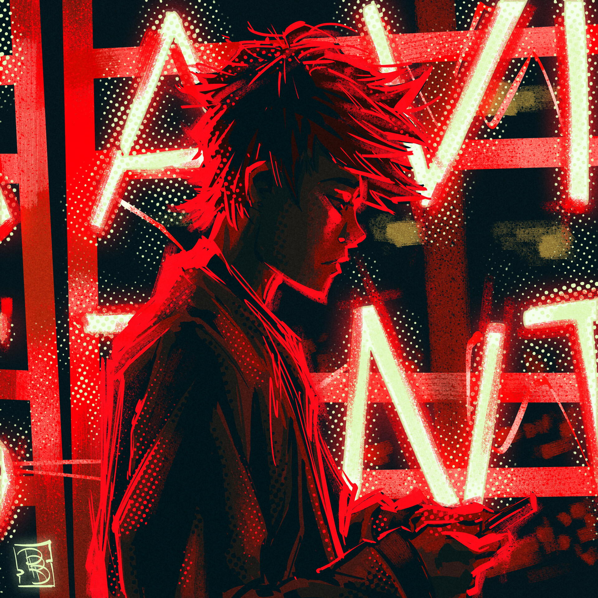 ArtStation - Neon Dude