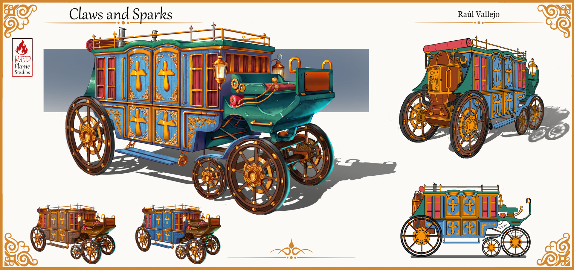 Dani López Honrubia - Steampunk cart