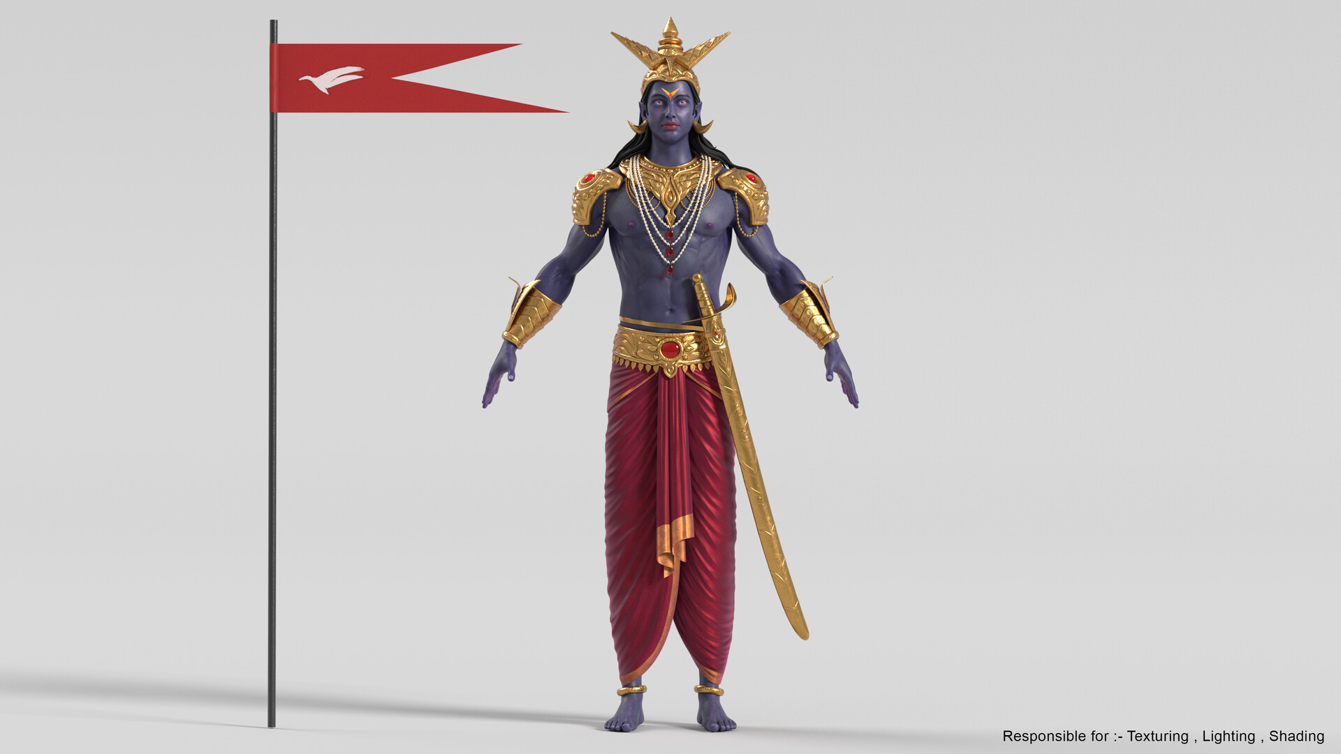 ArtStation - The Asura King