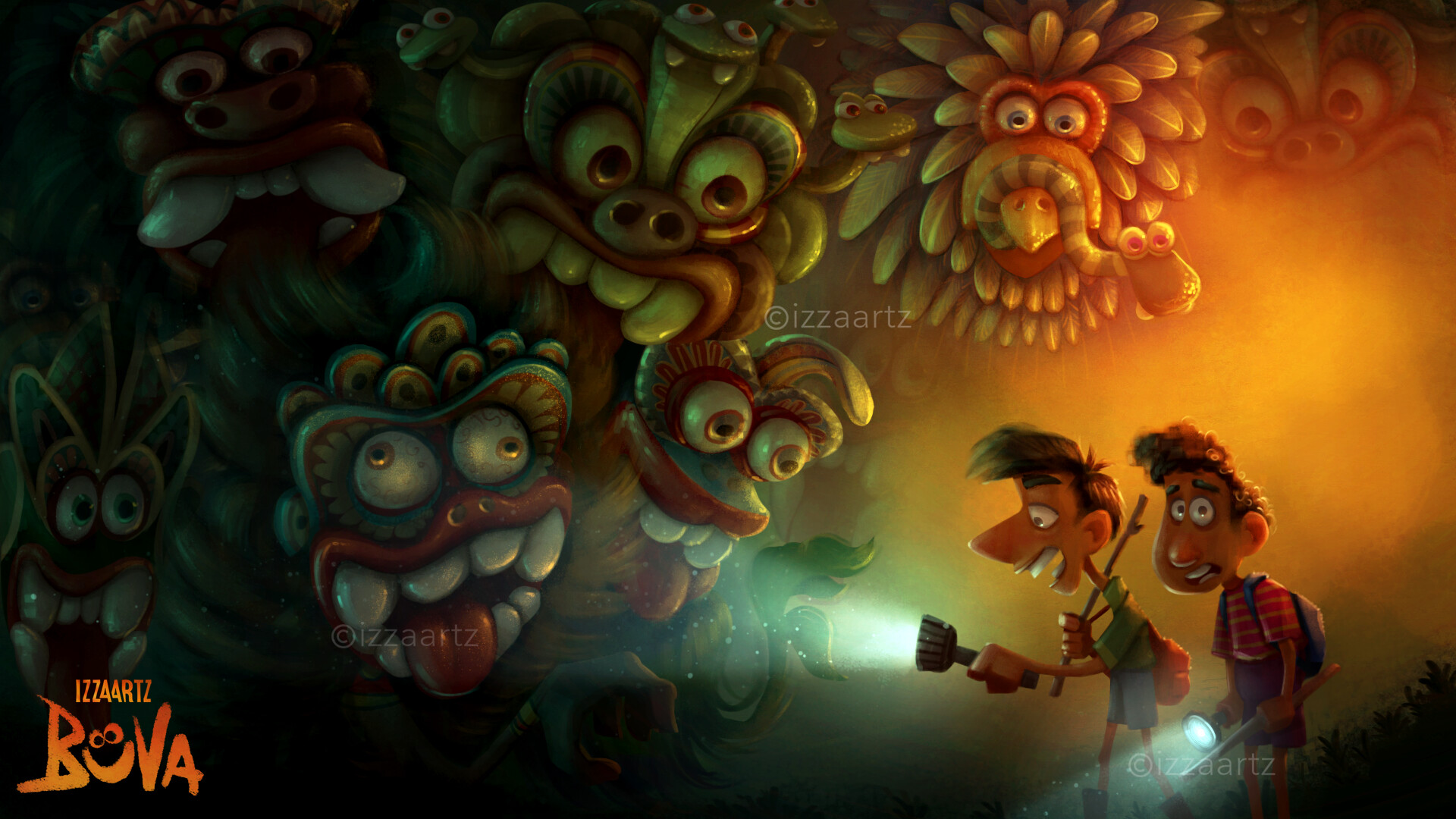 ArtStation - BUVA part 02👺👹