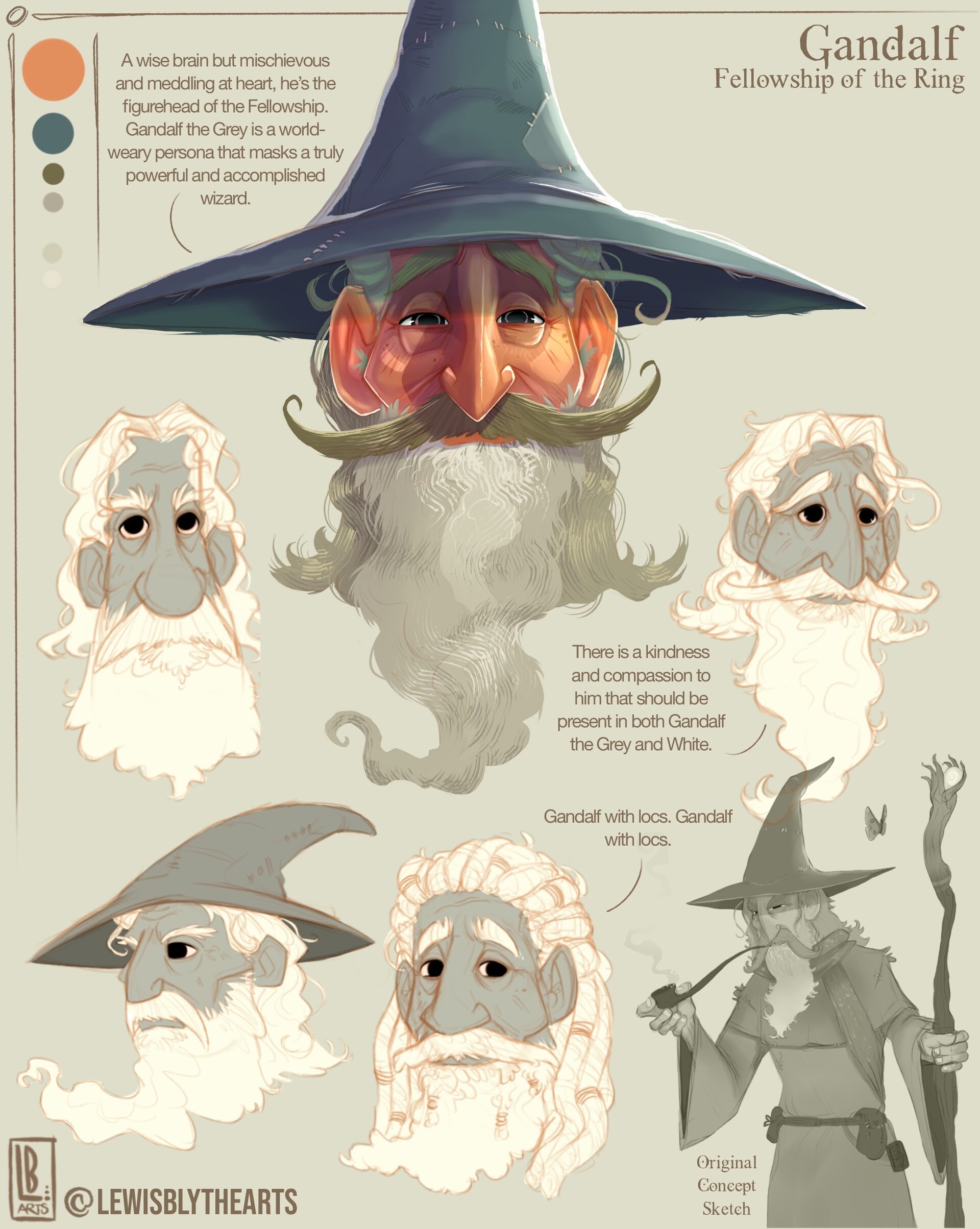 ArtStation - The Lord of the Rings Animated - Character Design Exploration