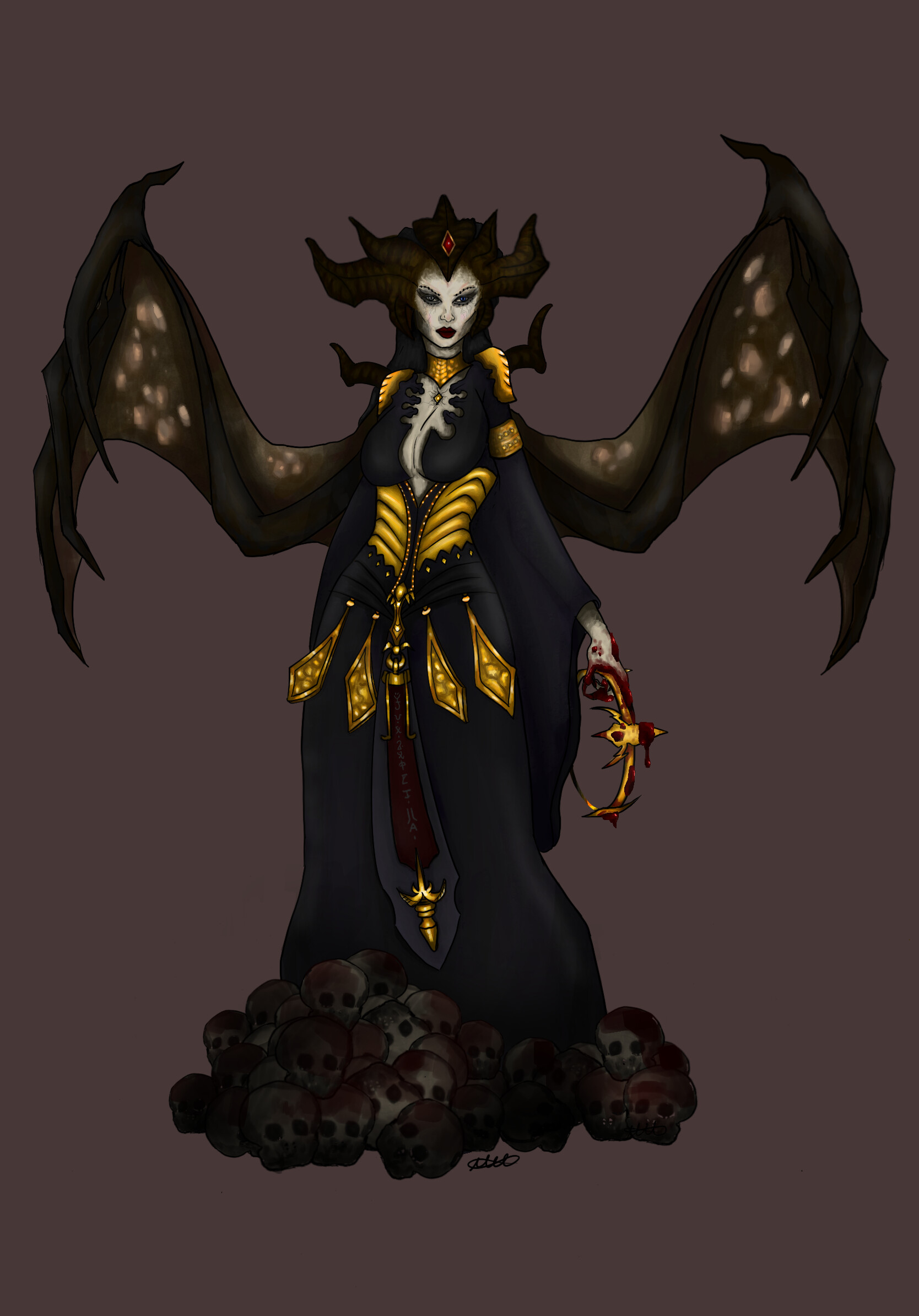ArtStation - Lilith fan art (Diablo 4)