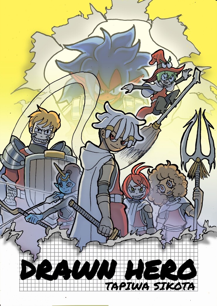ArtStation - DRAWN HERO ONESHOT