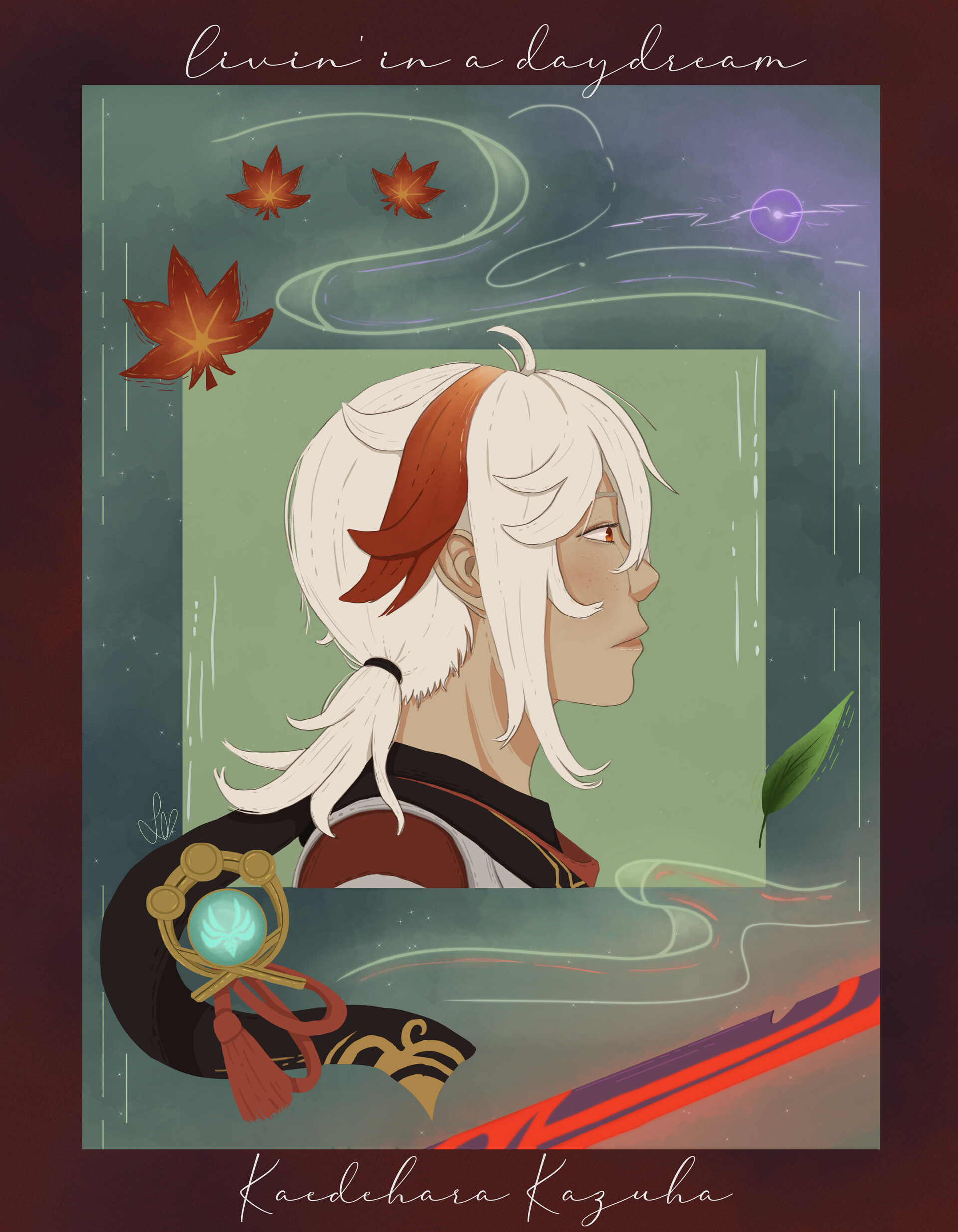 ArtStation - Kaedehara Kazuha