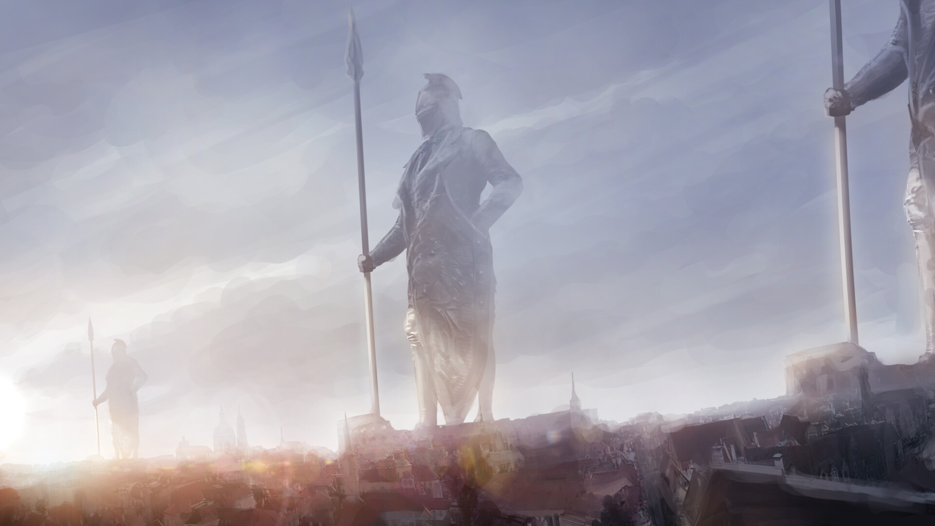 ArtStation - the three monument