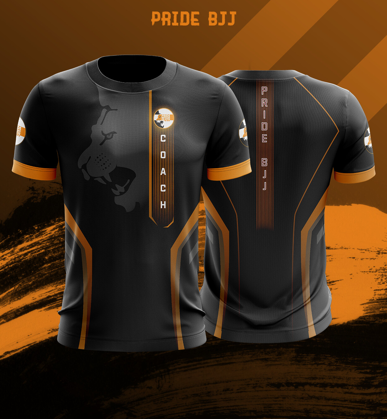 ArtStation - T-shirt design for PRIDE BJJ