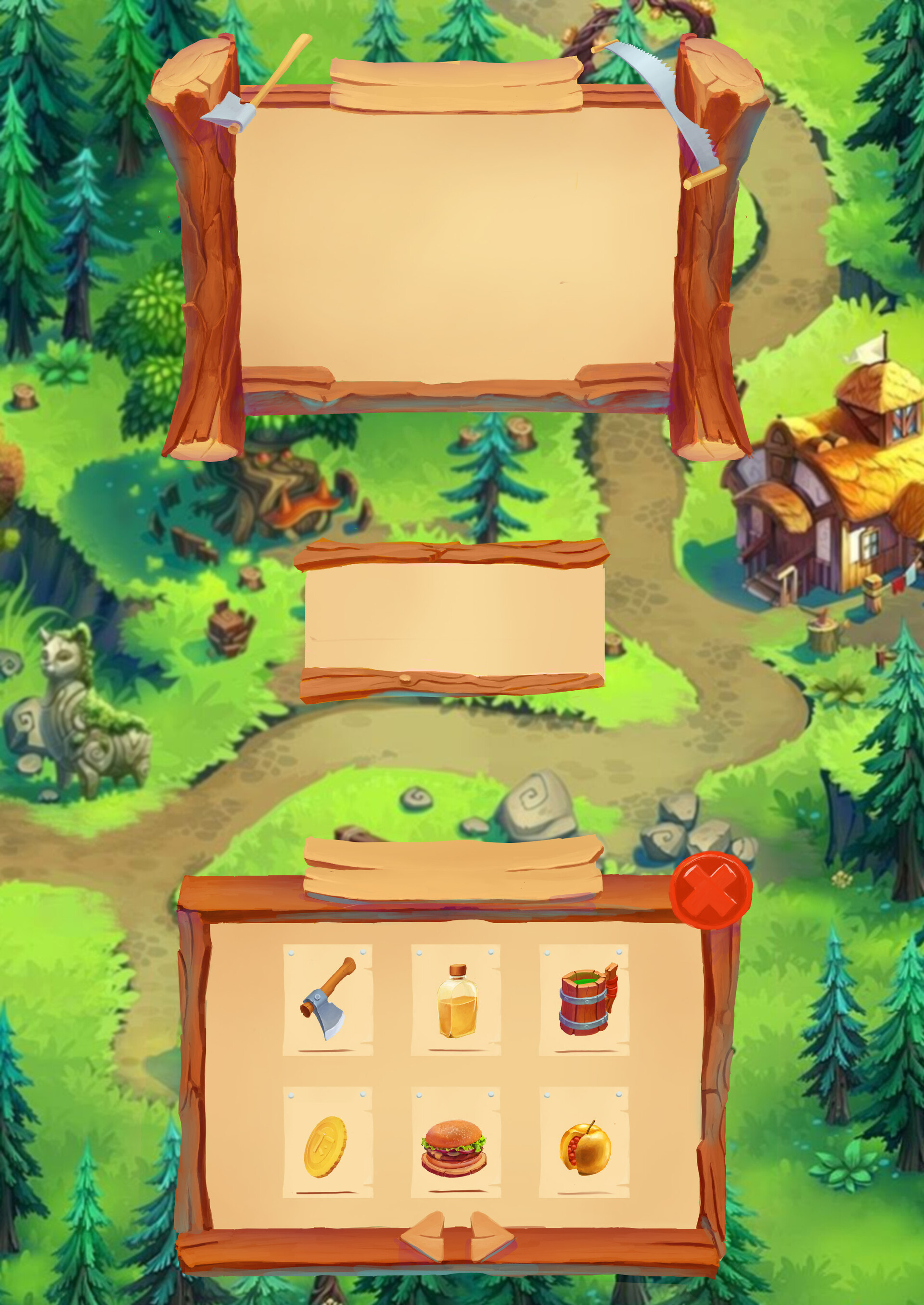 ArtStation - icon & interface