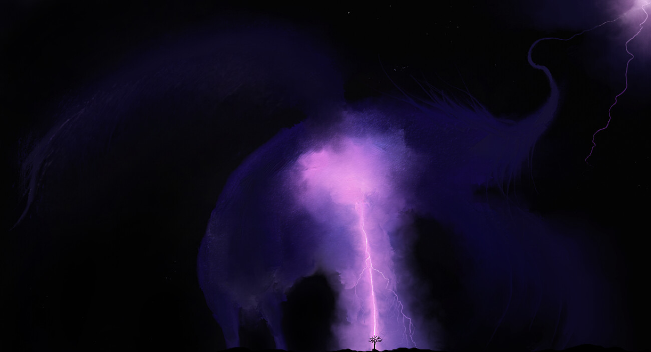 ArtStation - Lightning god