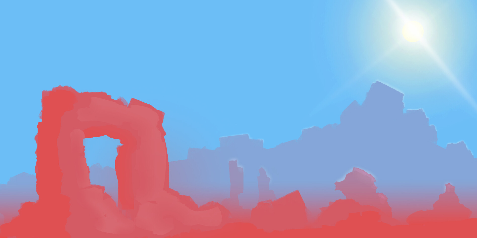 ArtStation - Red desert