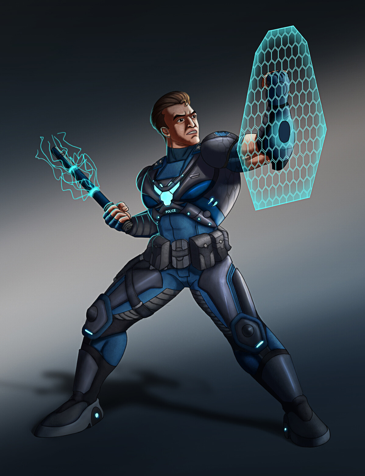 ArtStation - Space Cop