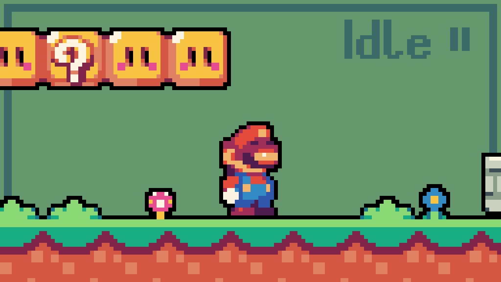 ArtStation - Super Mario - Animation Practice