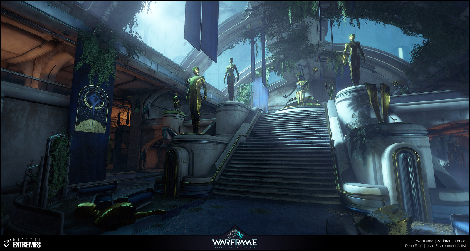 Dean Field - Warframe: Angels of the Zariman - Ship Interior