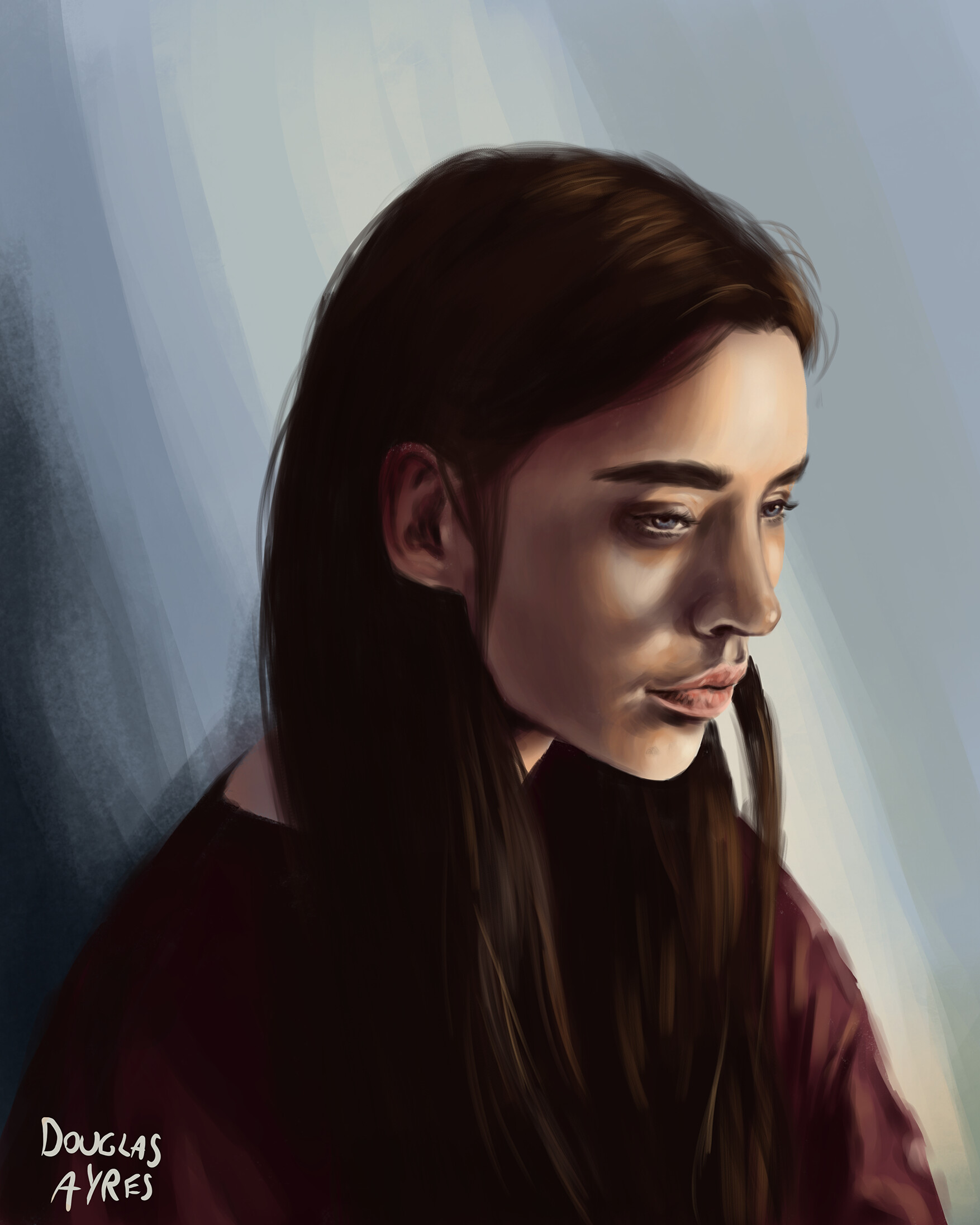 ArtStation - Portrait Study 09