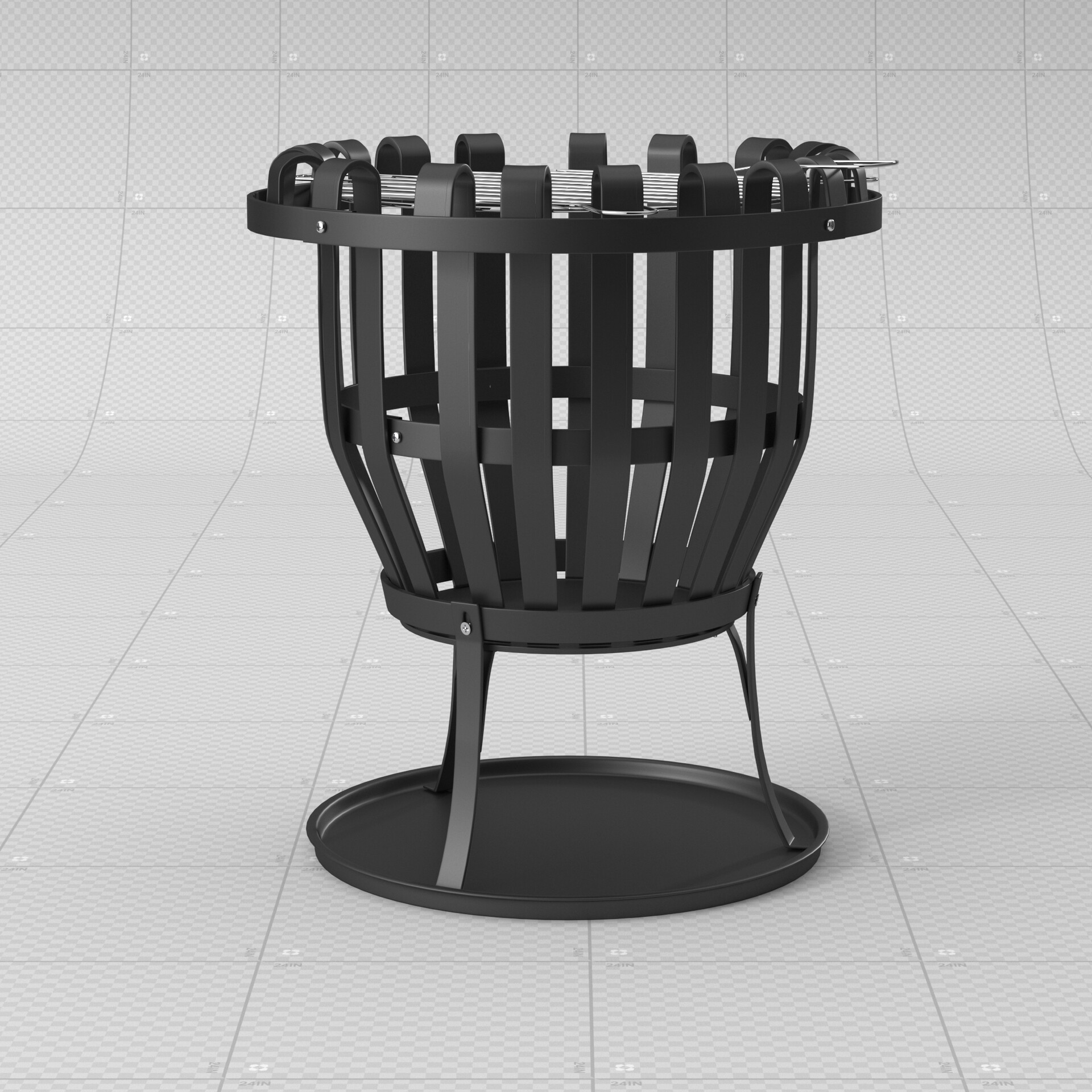 ArtStation - 3D Model - Outdoor Firepit