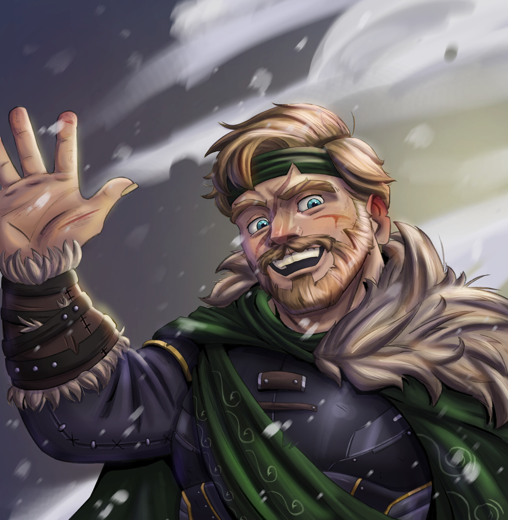 ArtStation - The Gentle Warrior - Yodan