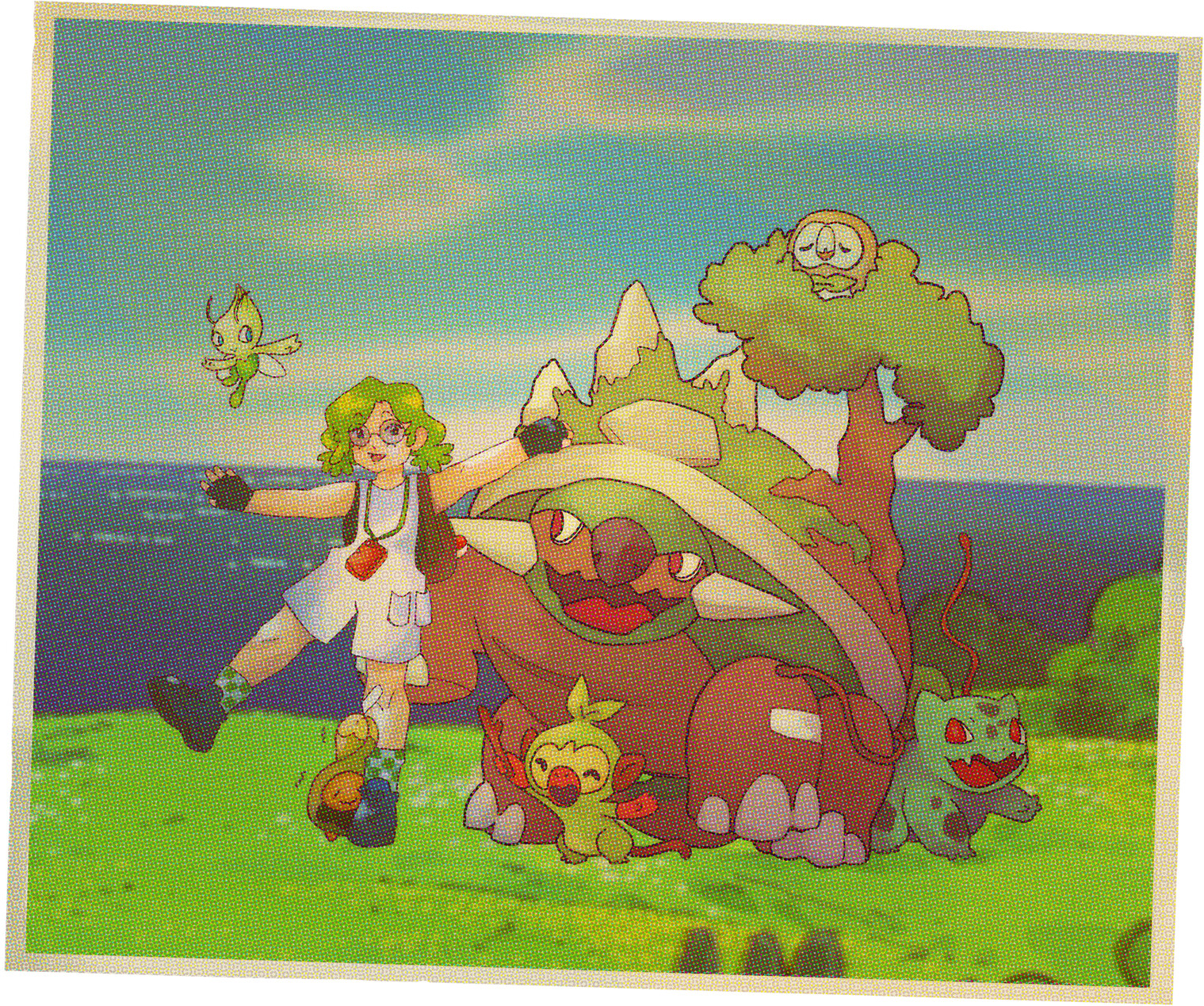 ArtStation - Pokèmon Style Experiment