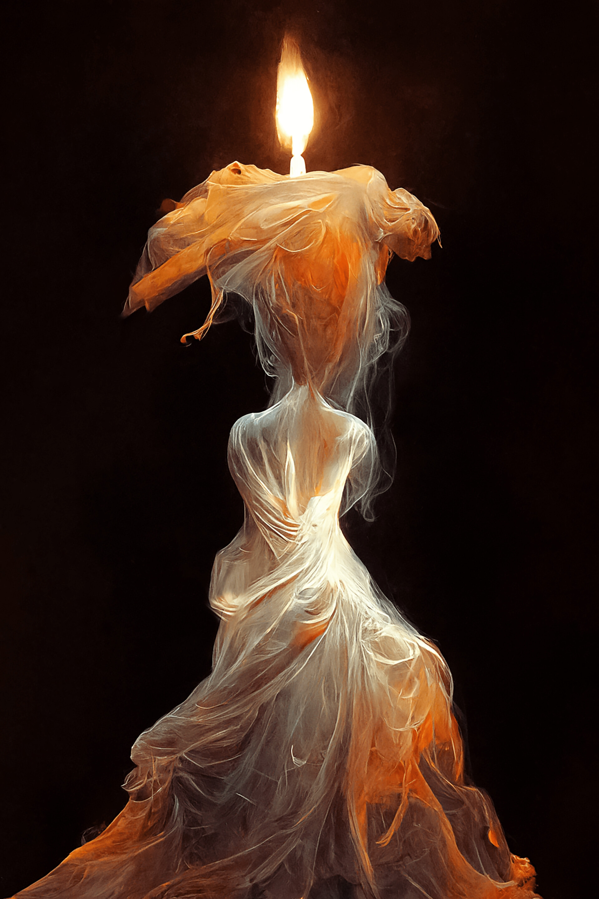 ArtStation - Candle Girl