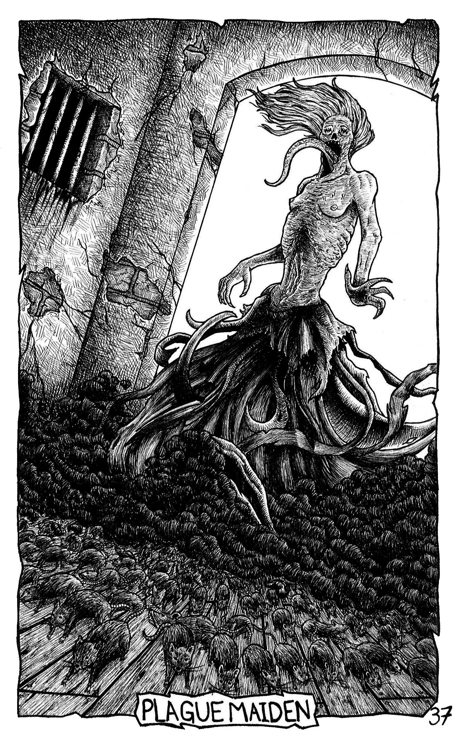 ArtStation - Plague Maiden