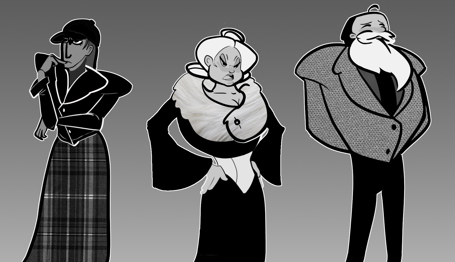 ArtStation - Visual Novel Characters