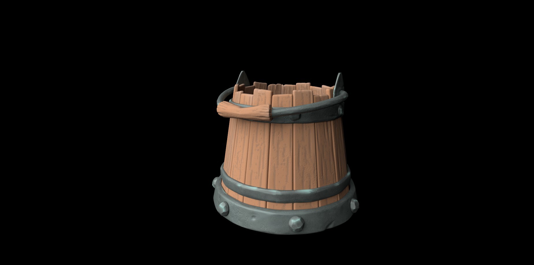 ArtStation - Stylized Bucket