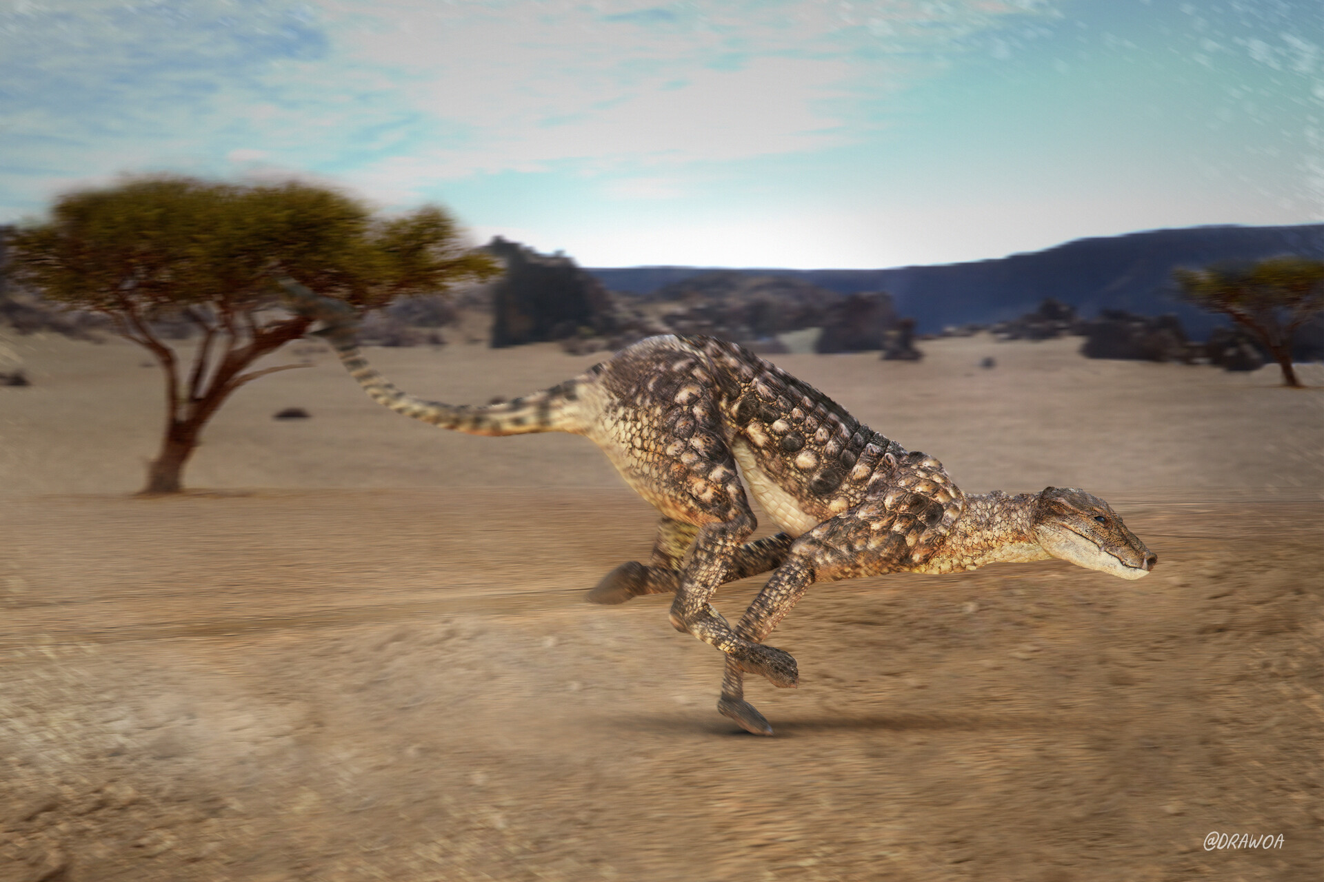 ArtStation - Running Creature