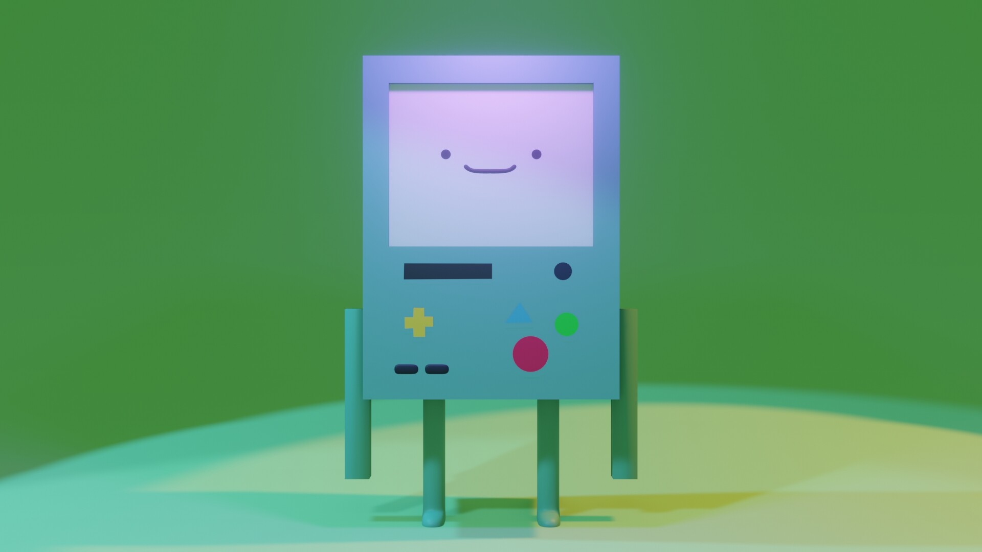 ArtStation - BMO: ¡Si alguien trata de lastimarlo, yo lo mato! 😂