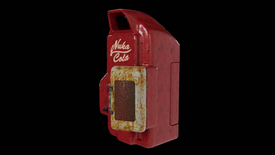 ArtStation - Nuka Cola Machine Remake Based on Fallout 4 (Made for ...