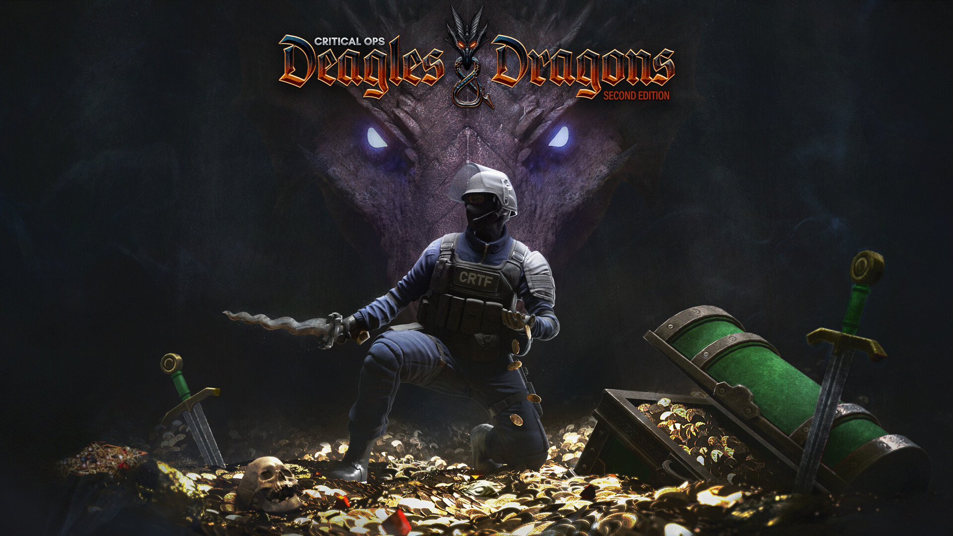 ArtStation - Critical Ops: Deagles & Dragons Marketing Art