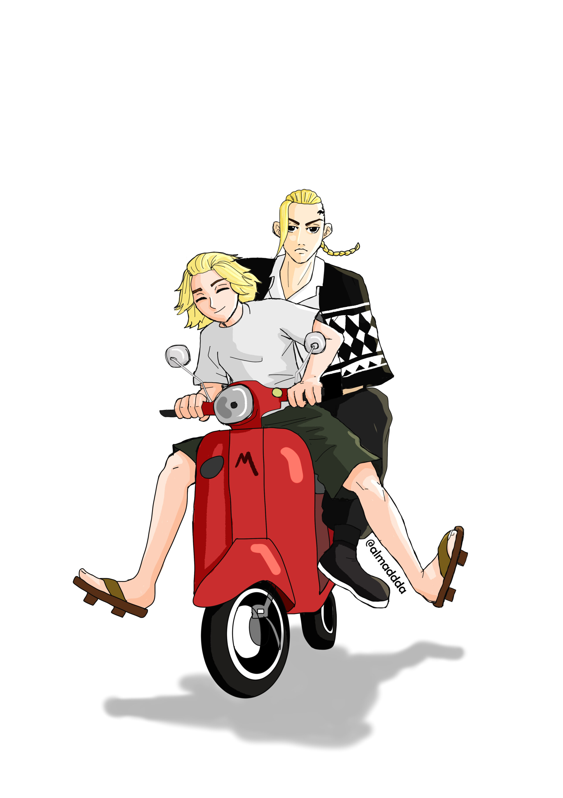 ArtStation - Mikey and Draken - Tokyo Revengers