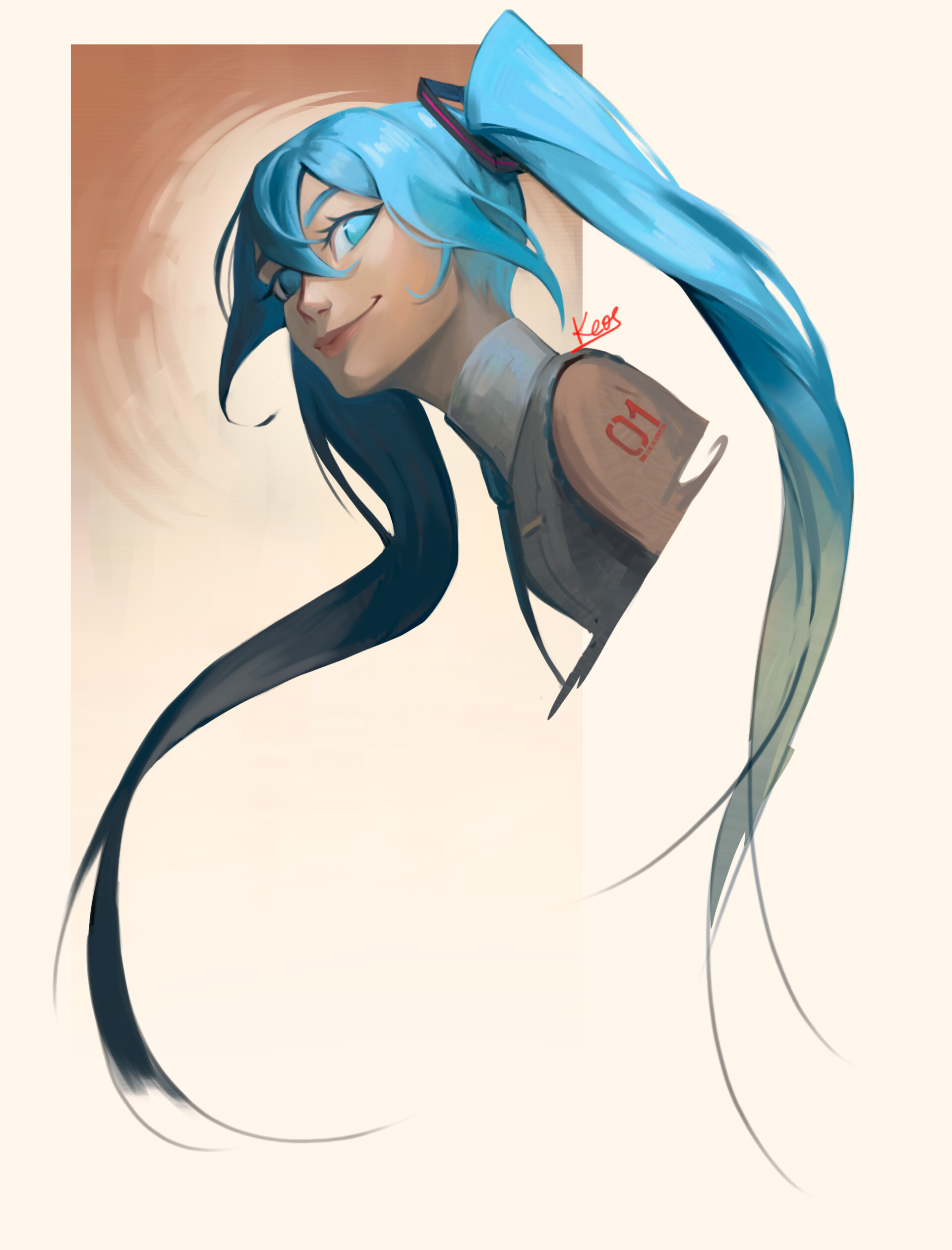 ArtStation - FanArt Hatsune Miku