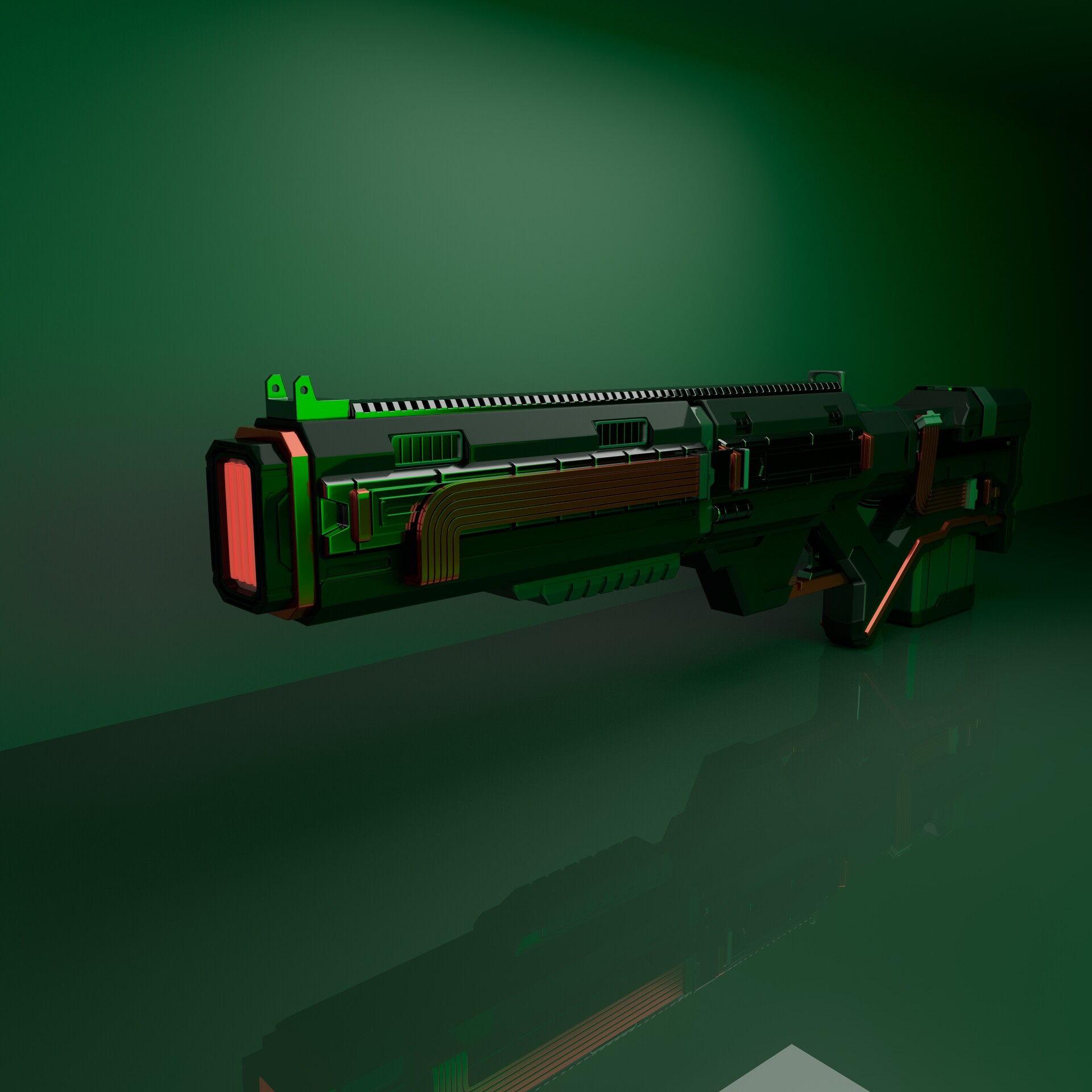 ArtStation - sci-fi gun