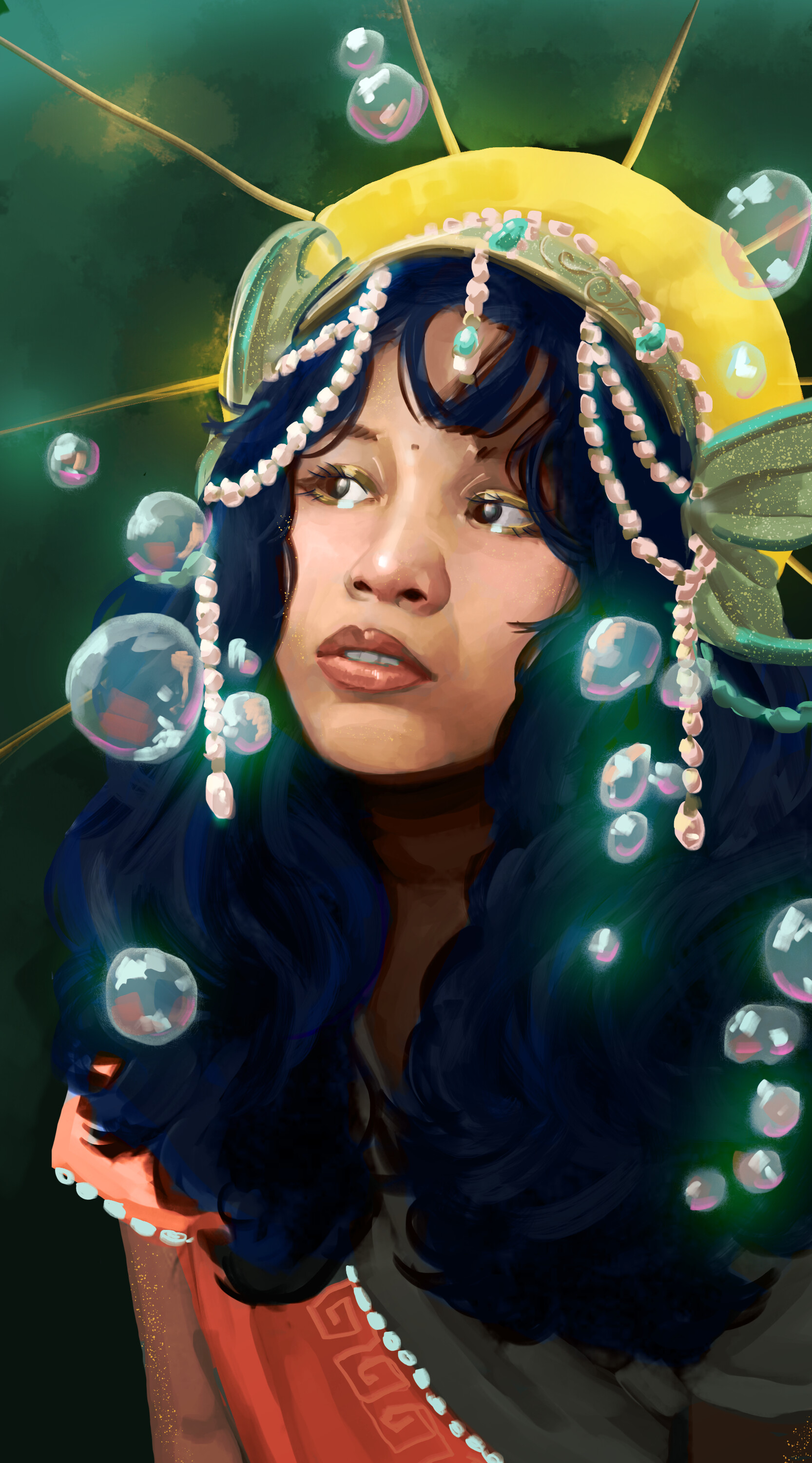 ArtStation - Creative Portrait Commission (Amphitrite)