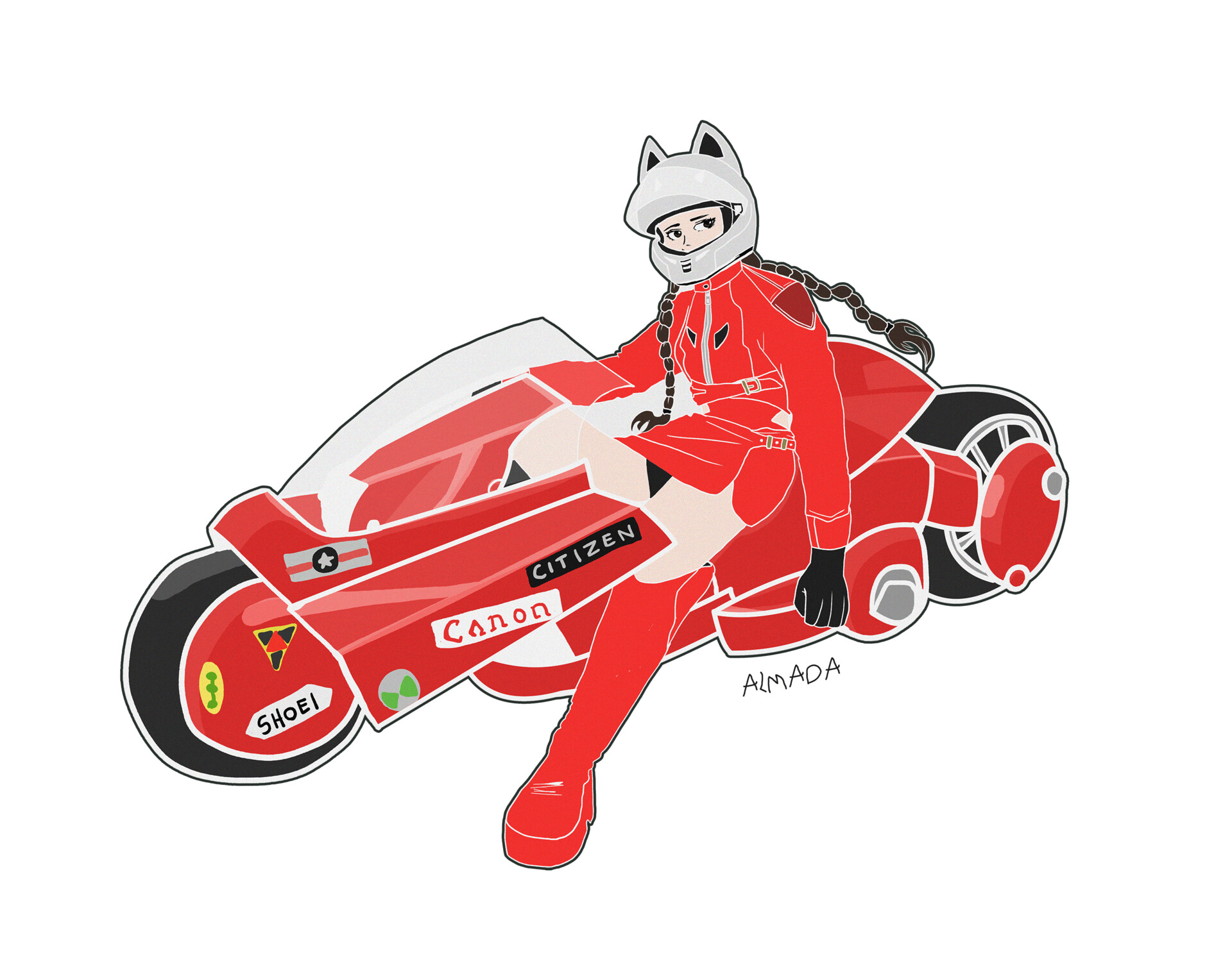 ArtStation - ROSALÍA - Akira MOTOMAMI