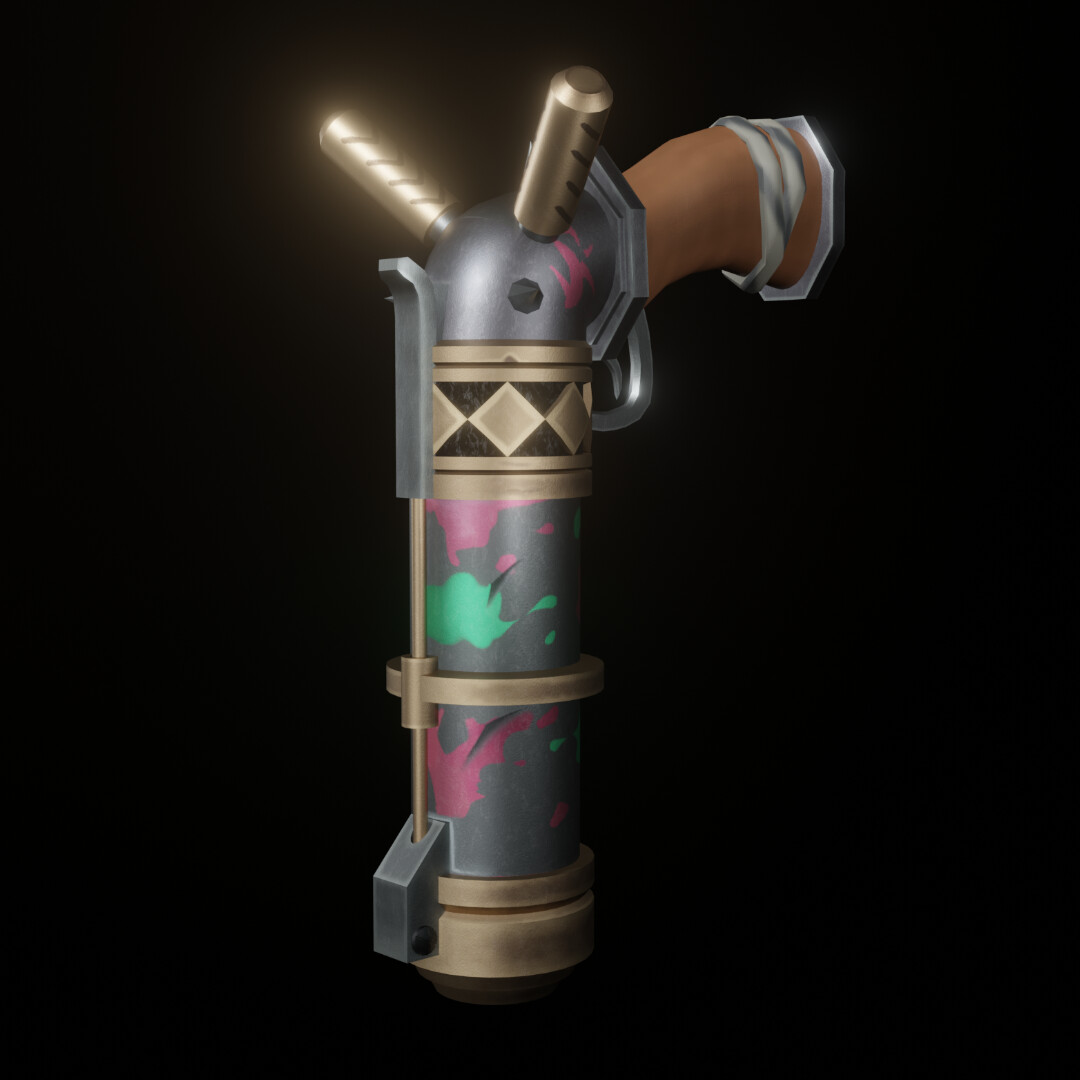 Jenny Zhang - Arcane Jinx Zap Gun Fanart