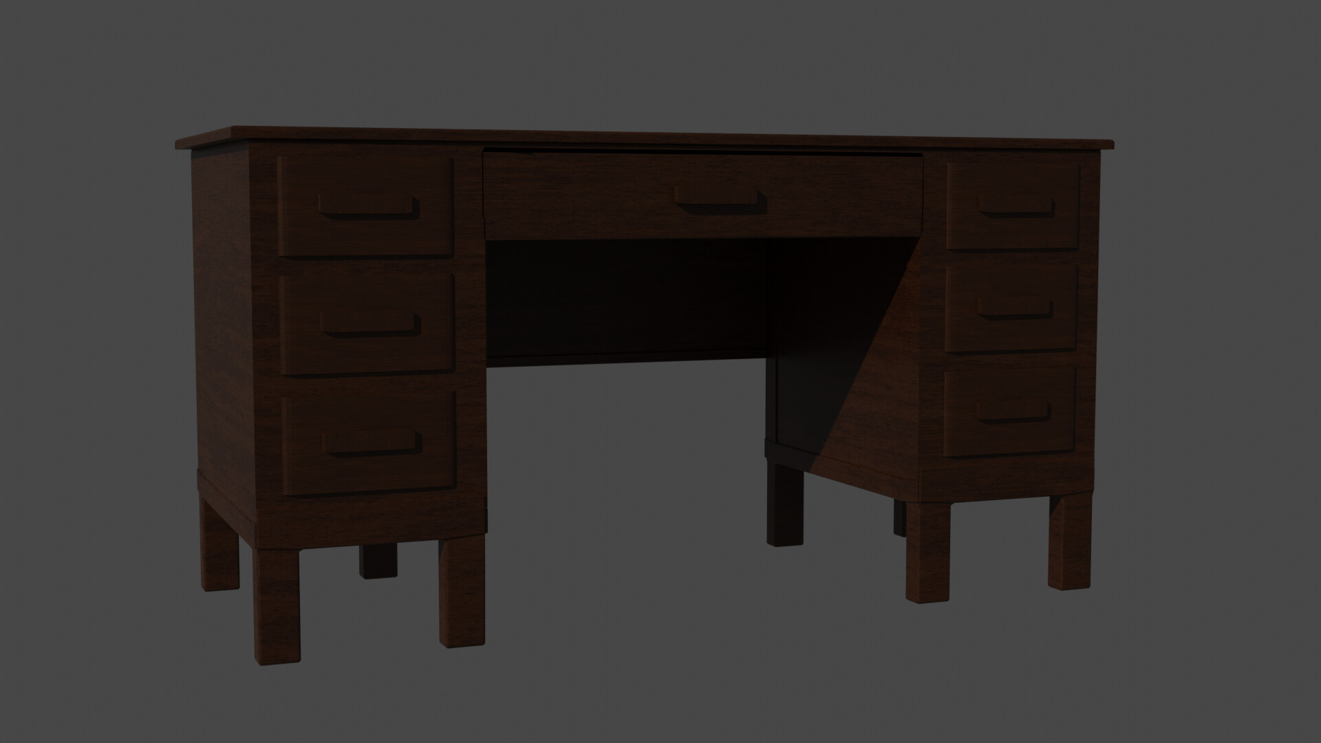 ArtStation - Simple Desk.
