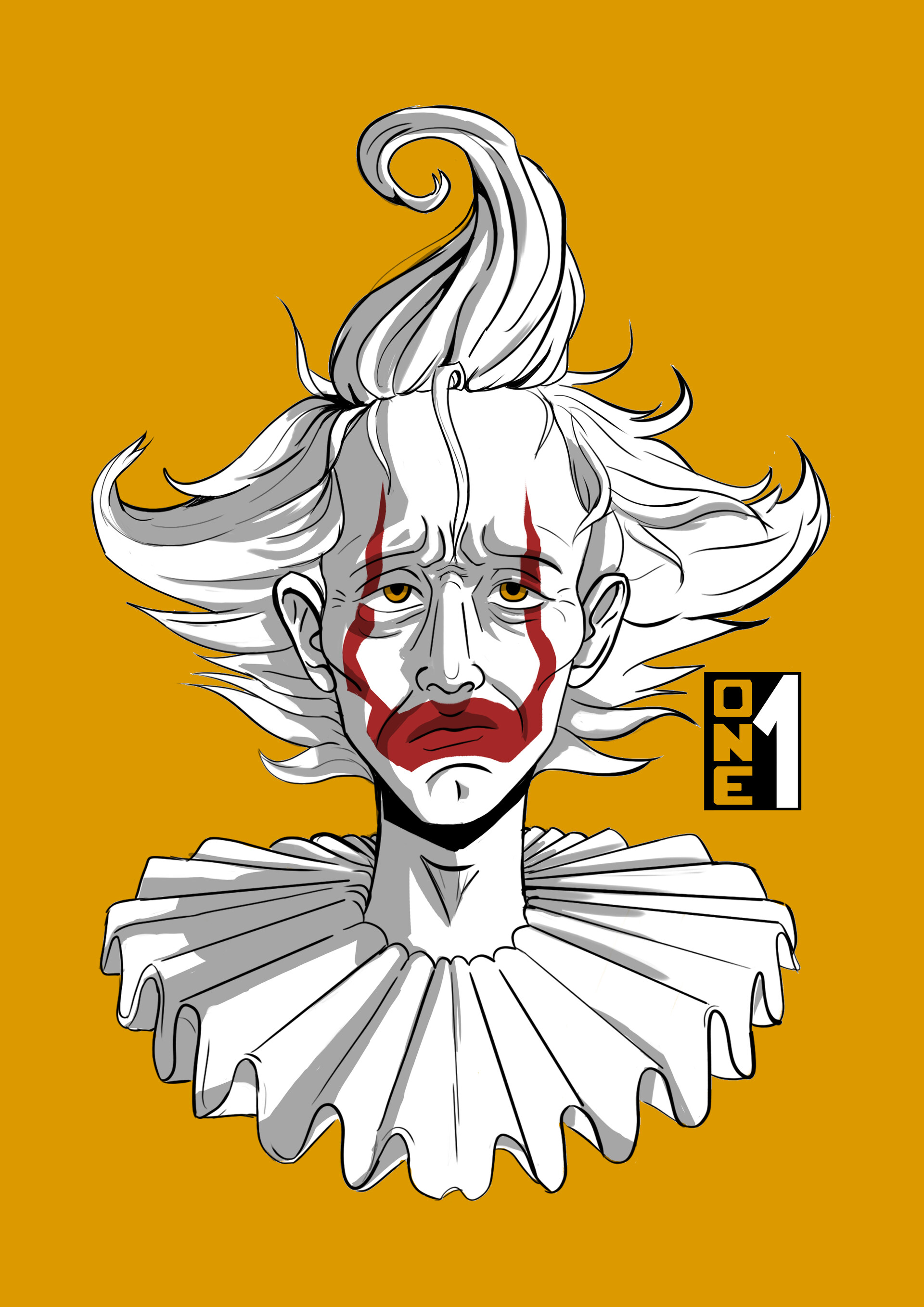 ArtStation - Bruno: the disappointed clown