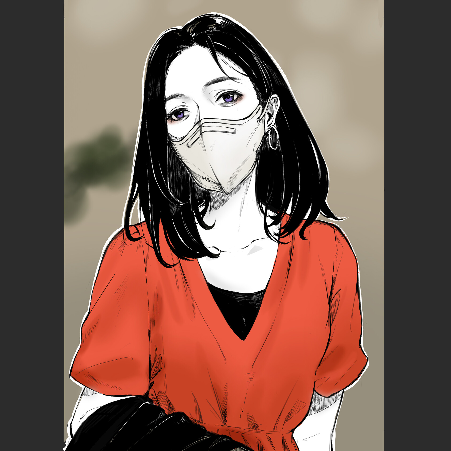 ArtStation - Eunjung (Orange) 2