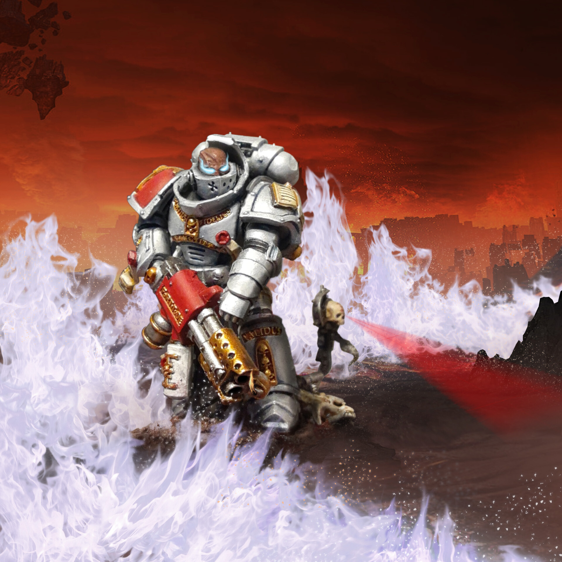 Zach Larkin - Warhammer 40K Grey Knight Scene-2