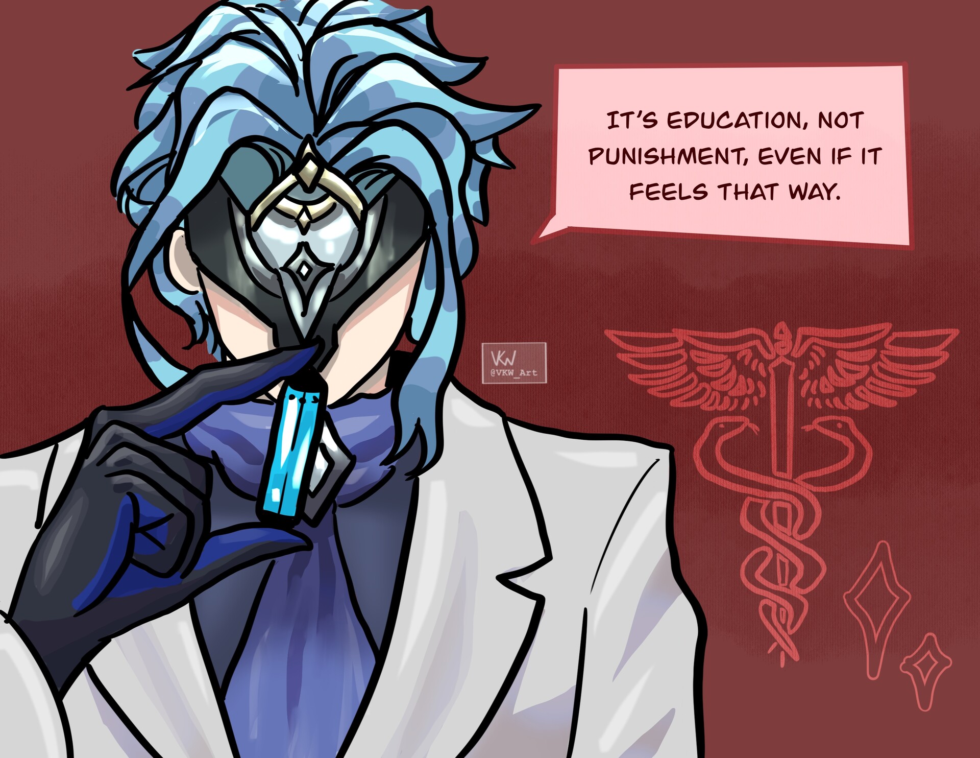 ArtStation - Harbingers as Overheard Quotes Pt 2 - Dottore