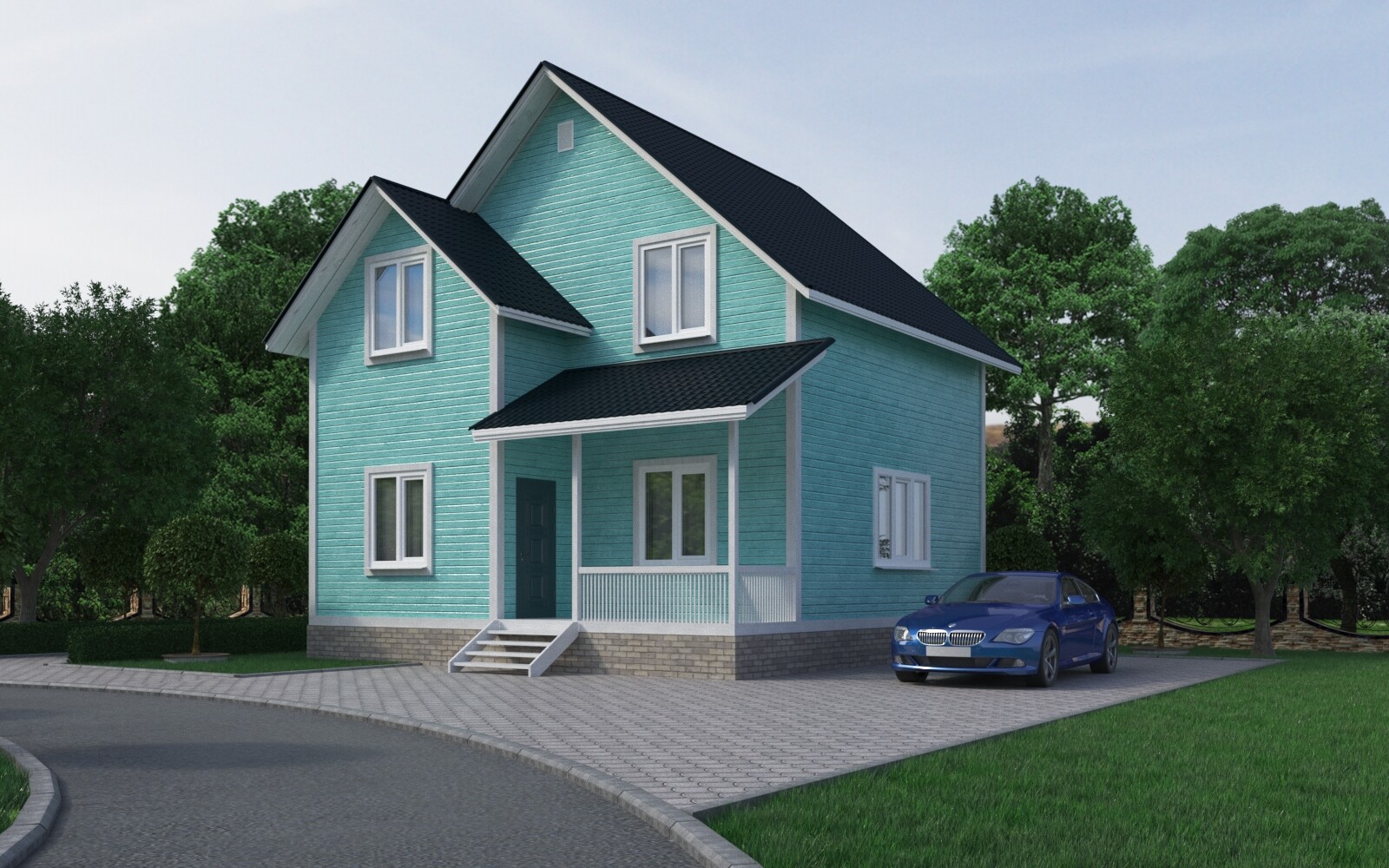 ArtStation - Frame panel house 3