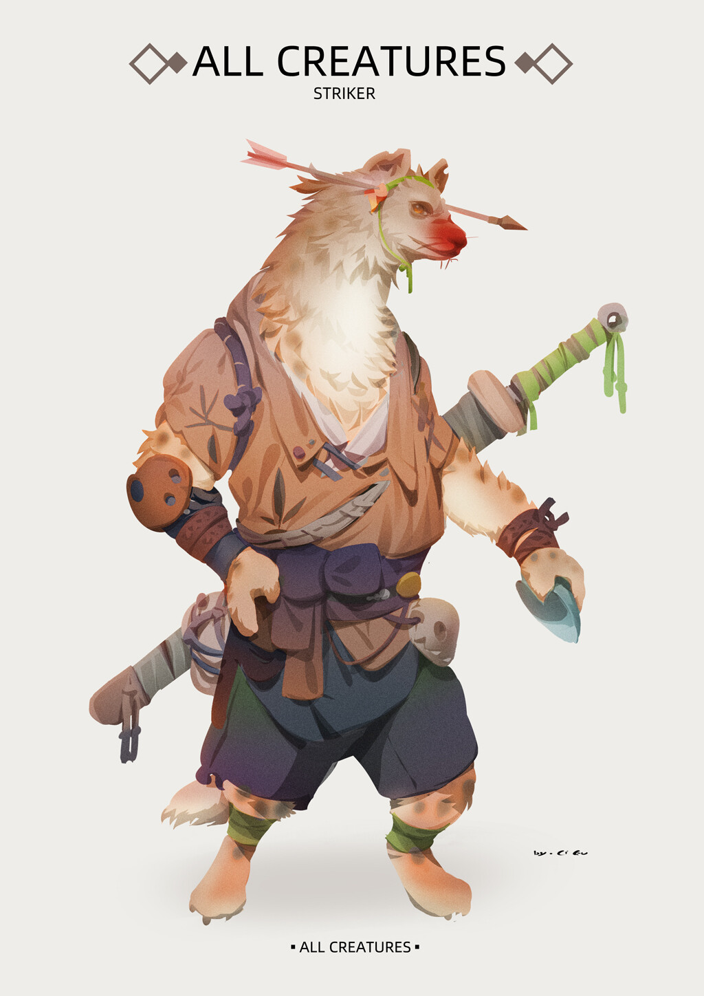 ArtStation - Spotted Hyena